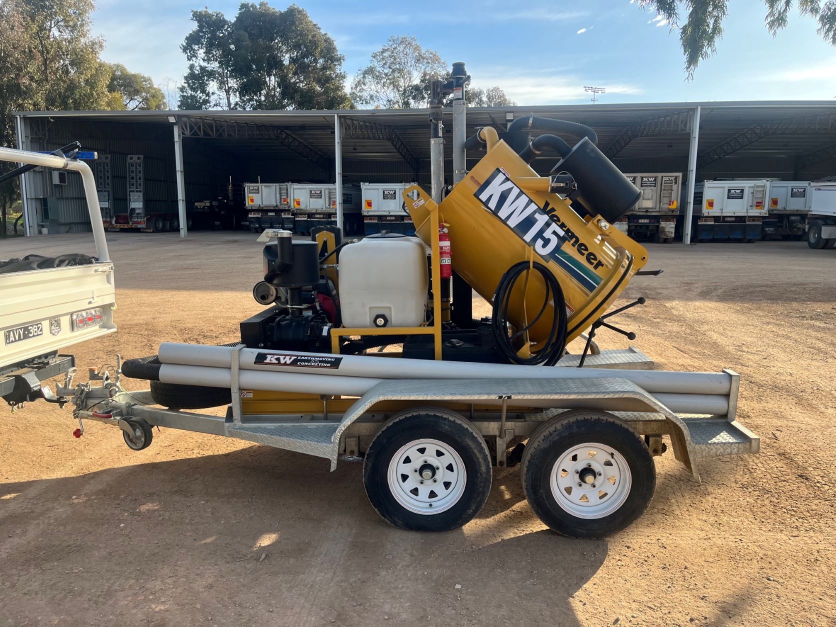 Vermeer Vacuum Excavator | KW Earthmoving & Concreting