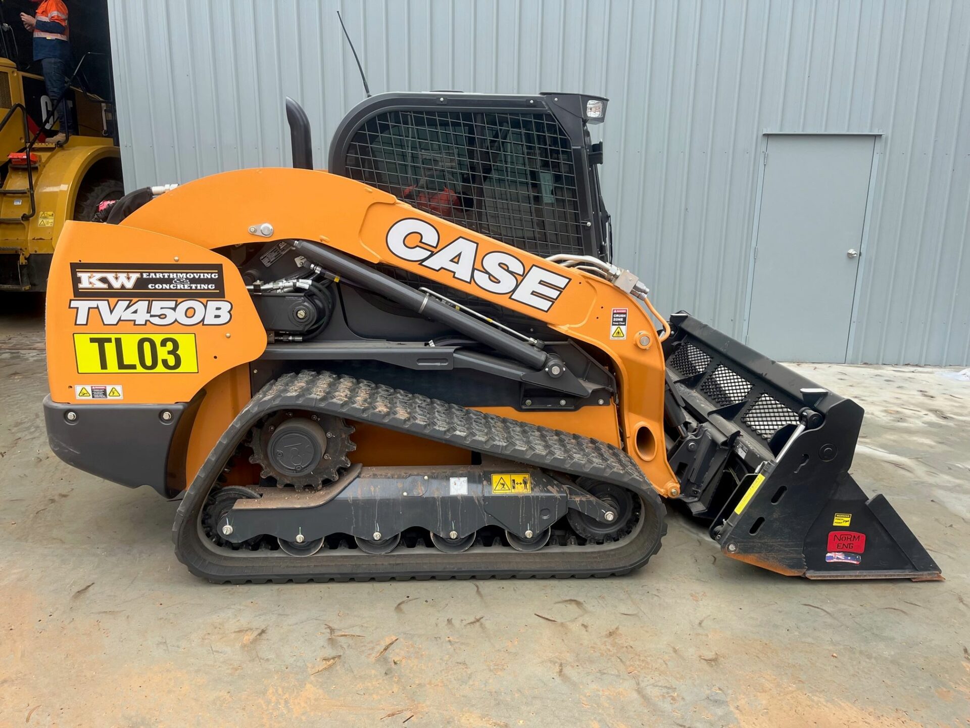 Case TV450B Compact Track Loader | KW Earthmoving & Concreting